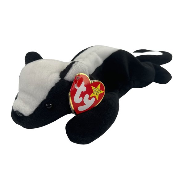 Ty | Toys | Ty Beanie Baby Babies Stinky The Skunk Stuffed Animal Plush ...